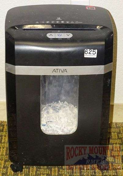 Ativa 12-Sheet Paper Shredder. - Rocky Mountain Estate Brokers Inc.