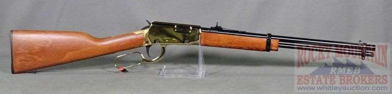 New Rossi .22LR Gold/Hardwood Lever-Action Rifle. - Rocky Mountain ...