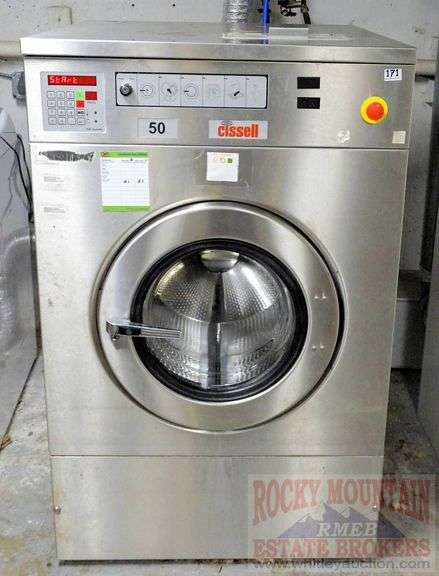 IPSO-LSG Cissell WE234SC Heavy Duty Commercial Stainless Steel Front ...