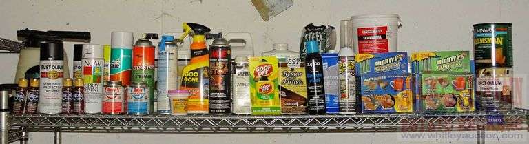 Mighty Putty, Goo-Gone, Butane Fuel, Stripper, Wood Filler and lots ...