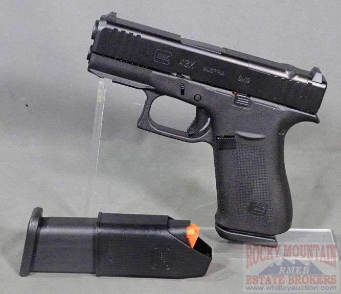New Glock 43X MOS sub-compact 11-shot semi-automatic pistol. - Rocky ...