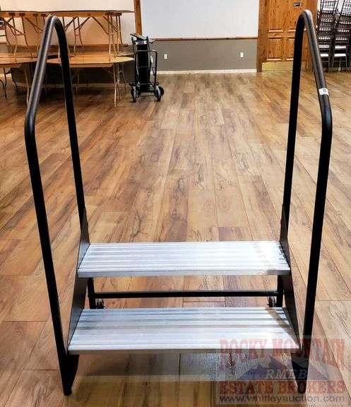 Wenger 281A141-02 Rolling Stairs. 16" high x36" wide. - Rocky Mountain ...