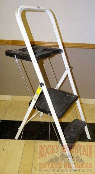 Tricam Skinny Mini 2 Step Folding Step Stool. - Rocky Mountain Estate ...