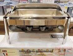 Sunnex Full Size Roll-Top Chafing Dish Set. - Rocky Mountain Estate Brokers Inc.