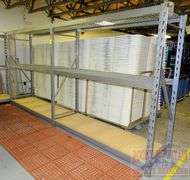 Heavy Duty NSF 2 Bay Shelving Unit with 3 - 72"X24" Uprights, 12 - 72 ...