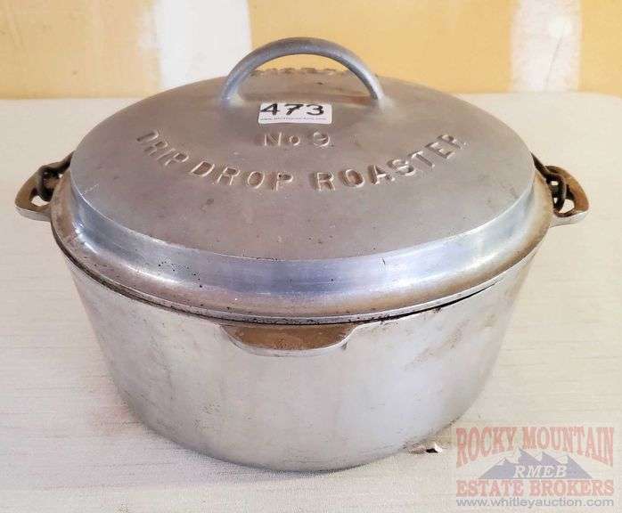 Hard To Find Wagner Ware No. 9 Drip Drop Roaster. - Rocky Mountain ...