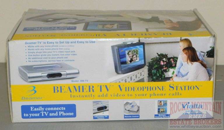 Beamer TV Videophone. This does not appear to have ever been used ...