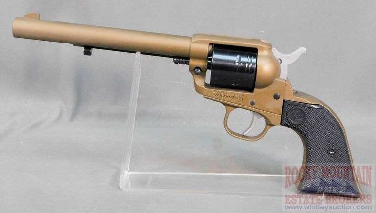 New Ruger Wrangler 6-shot .22 LR Revolver. - Rocky Mountain Estate ...