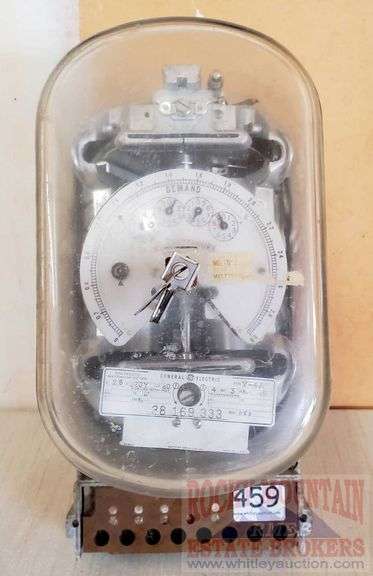Neat Vintage General Electric Electric Meter - Rocky Mountain Estate ...