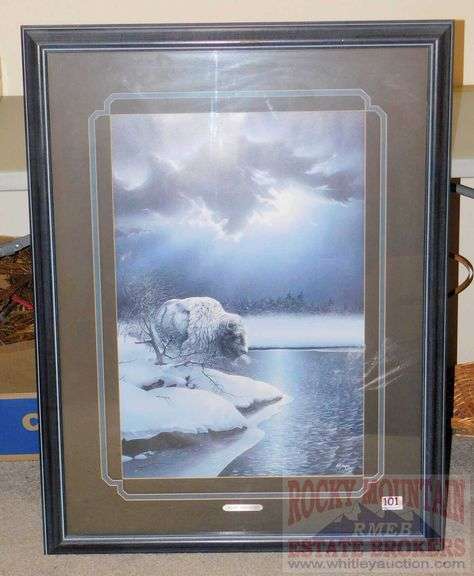 "Where Thou Goest" Bill Jaxon custom framed & matted limited edition ...