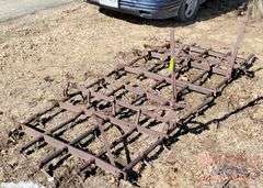 Vintage 8' spike tooth drag harrow. - Rocky Mountain Estate Brokers Inc.