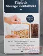 New Member's Mark 4 piece Airtight "Fliplock" Storage Containers ...