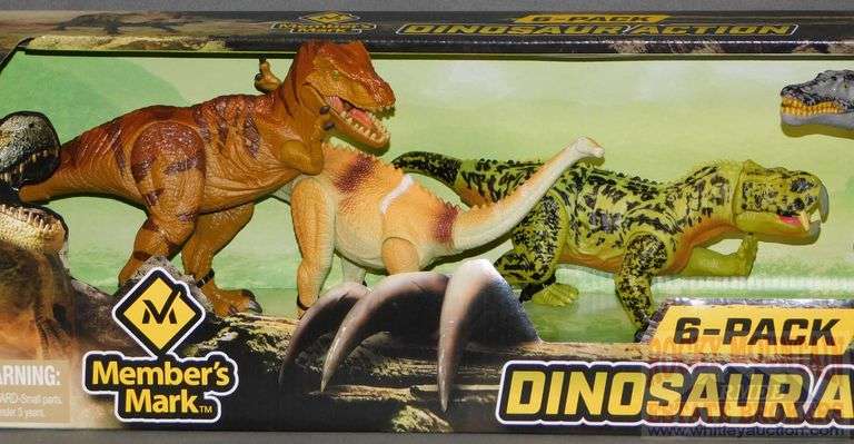 Super cool & very fun, 6 pack "Dinosaur Action" set. This comes with 6 ...