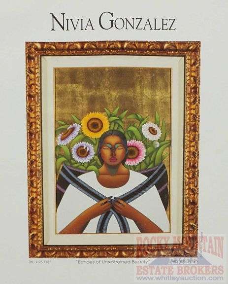 Fantastic, Massive "Echoes of Unrestrained Beauty" Nivia Gonzalez ...