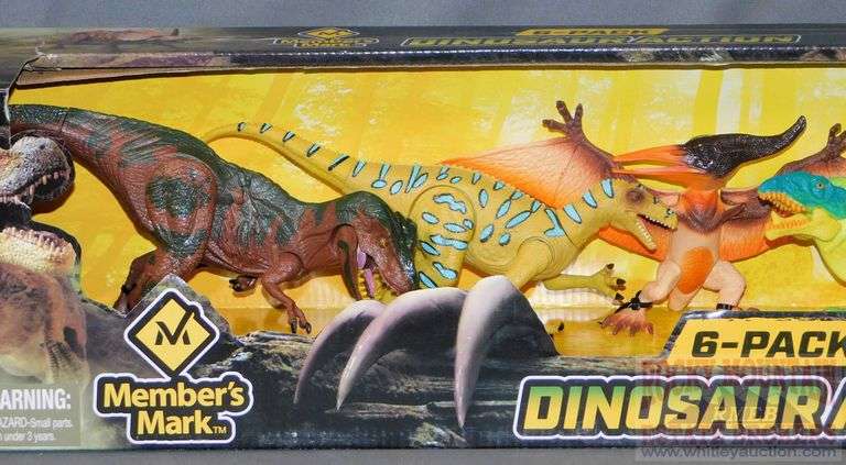 Super cool & very fun, 6 pack "Dinosaur Action" set. This comes with 6 ...