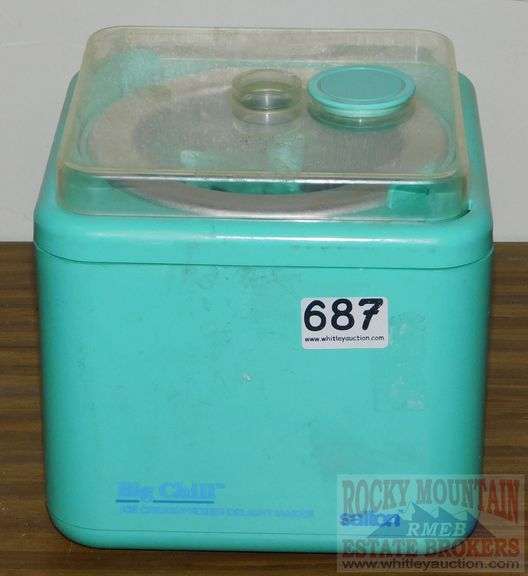 Salton "Big Chill" Ice Cream Maker. - Rocky Mountain Estate Brokers Inc.