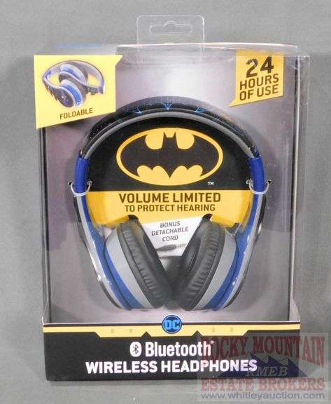 New Batman Bluetooth Wireless, Rechargeable Foldable Headphones, These ...