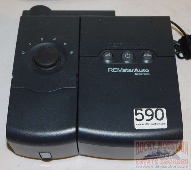 REMstar AUTO M-Series C-PAP with owner's manual & case. - Rocky ...