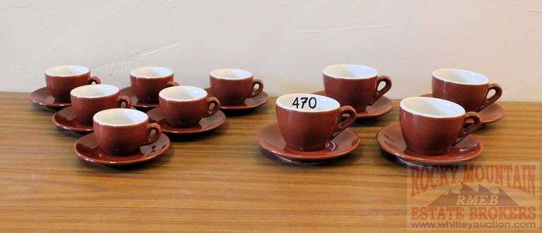 Vintage Nuova Point Made In Italy coffee set. This set includes 6 ...