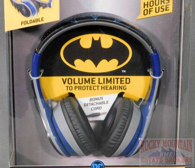 New Batman Bluetooth Wireless, Rechargeable Foldable Headphones, These ...