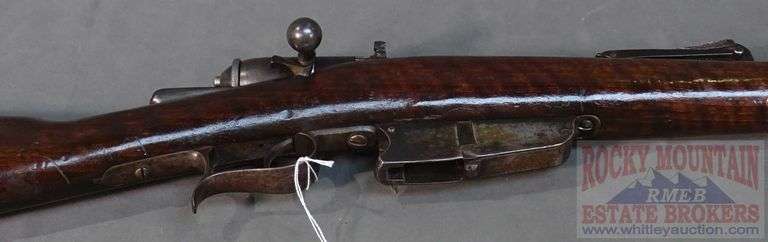 Italian Brescia Vetterli 6.5mm Bolt Action Rifle. - Rocky Mountain ...