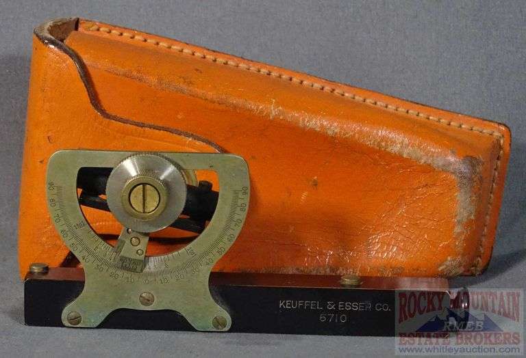 Vintage Keuffel & Esser 5710 Surveyor's Hand Sight Level with Original ...