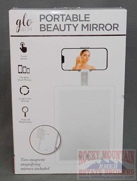 Glo-Tech Portable Beauty Mirror. This portable mirror will fit most ...