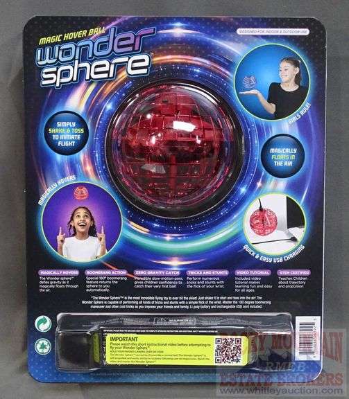 2 New Wonder Sphere Magic Illuminated Hover Balls. These cool spheres magically hover in the air ...