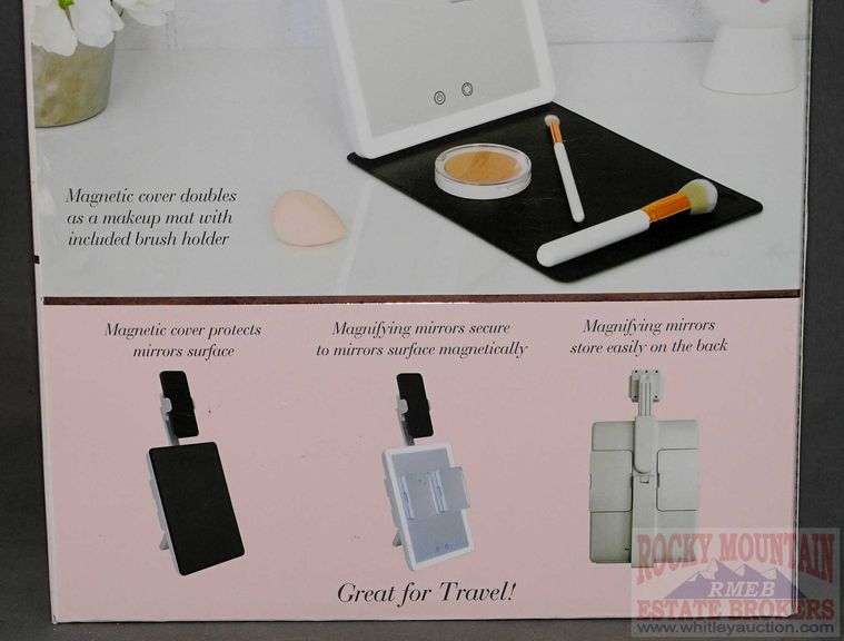 Glo-Tech Portable Beauty Mirror. This portable mirror will fit most ...