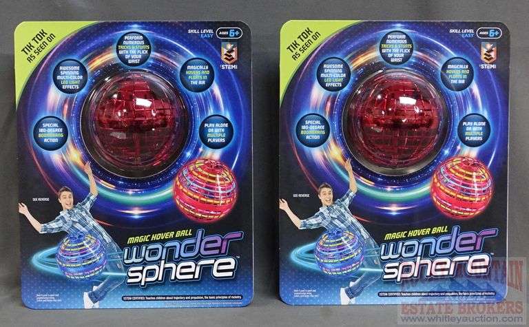 2 New Wonder Sphere Magic Illuminated Hover Balls. These cool spheres ...
