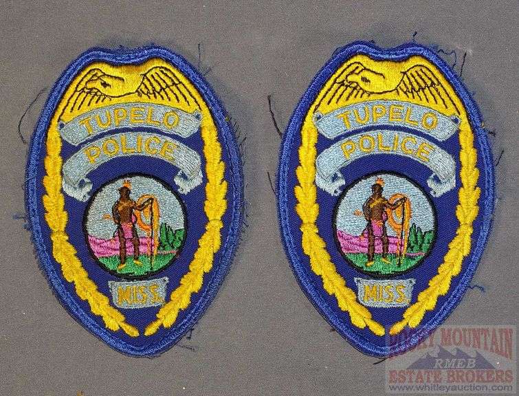 Mississippi Highway Patrol, Tupelo Police & Security Officer Patches ...