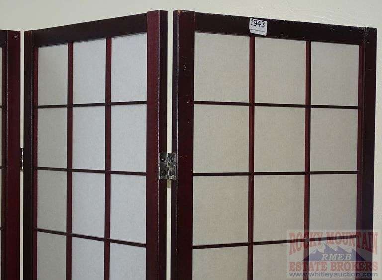 4 Panel Dressing Screen/Room Divider. Each panel is 71"X18". - Rocky ...