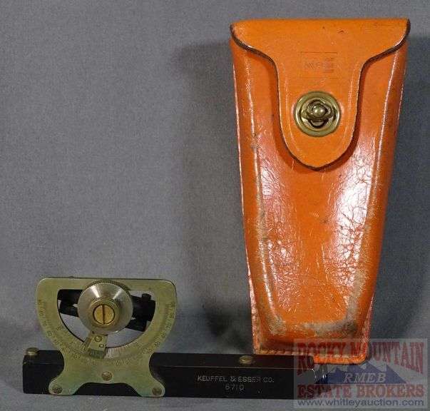 Vintage Keuffel & Esser 5710 Surveyor's Hand Sight Level with Original ...