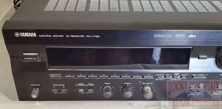Yamaha RX-V795 Natural Sound AV Receiver. - Rocky Mountain Estate ...