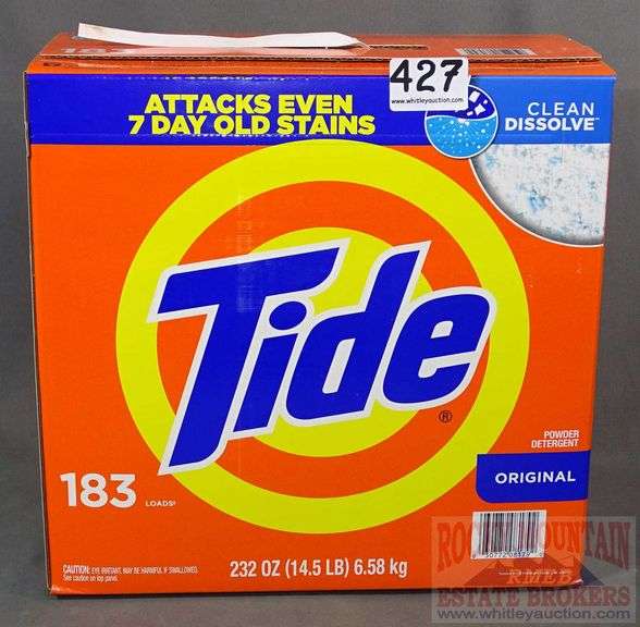 New box of Tide Clean Dissolve Powder Detergent, 183 loads. - Rocky ...
