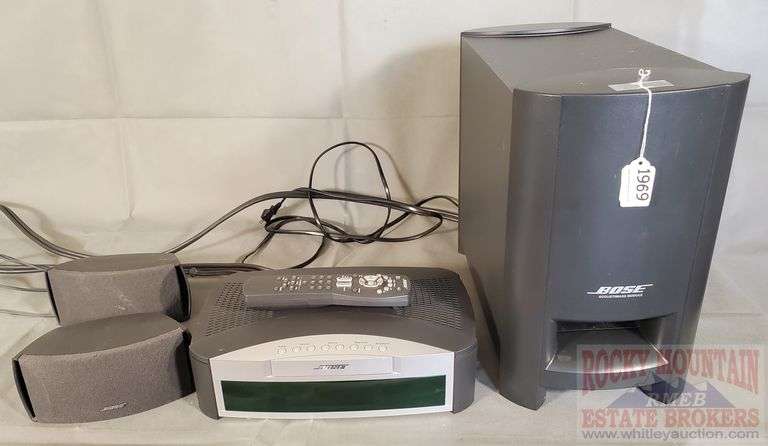 Bose AV3-2-1 Media Center with remote control. - Rocky Mountain Estate ...
