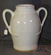 Peppertown Pottery Riley 2 Handled Pottery Vase with Applied Cactus ...