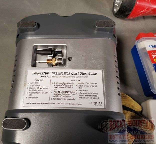 Smart Stop 12 Volt Inflator, LED Headlamp, Flashlights, First Aid Kits ...