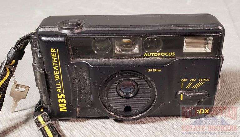 M35 All Weather 35mm Film Camera & Sony Microcassette Recorder. Both ...