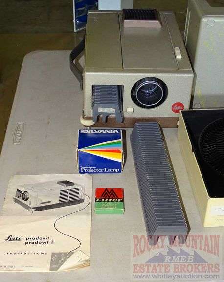 2 Vintage Slide Projectors. Both For One. - Rocky Mountain Estate ...
