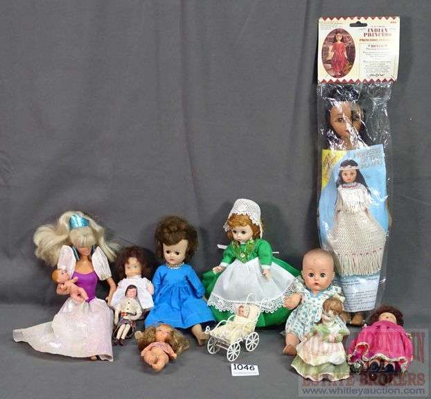 Collection of Madame Alexander, Barbie & Other Dolls. All for one money ...