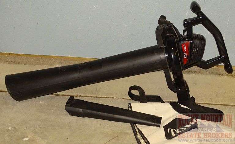 Toro Rake & Vac Electric Blower/Vac W/ Bag. - Rocky Mountain Estate ...