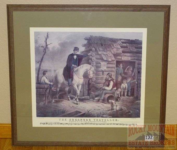"The Arkansas Traveler - Dedicated to Colonel S.C. Faulkner" Custom ...