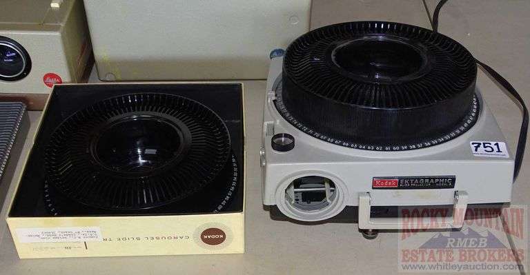 2 Vintage Slide Projectors. Both For One. - Rocky Mountain Estate ...
