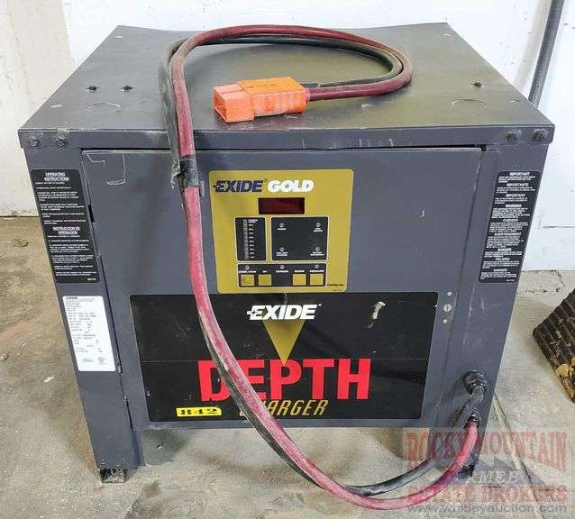 Exide Gold D3G-24-850B Depth Charger 48 Volt Forklift Charger. - Rocky ...