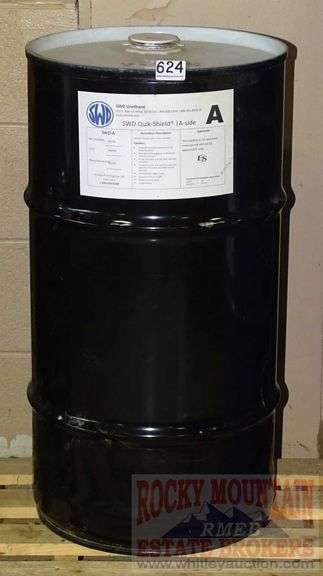 Barrel Of SWD Urethane Co. SWD-A Quickshield A Side, 145lbs. Does Not ...