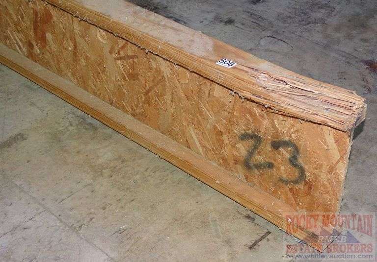 OSB Beam. 15"x3.5"x25'. - Rocky Mountain Estate Brokers Inc.