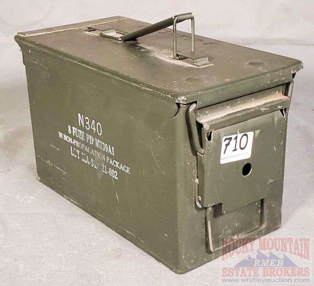 Vintage US N340 Fuze Can. This Appears To Be The Same Size As A .50 ...