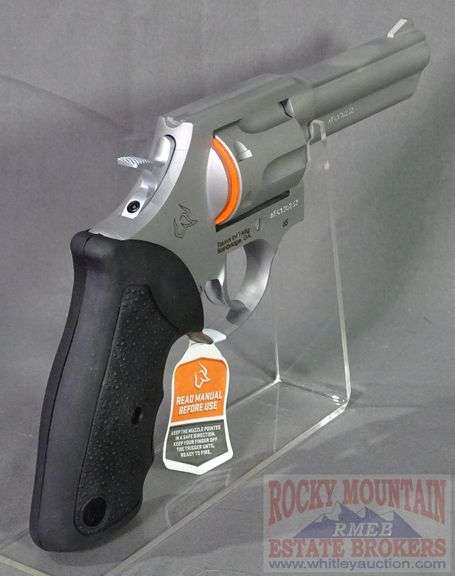 New Taurus 65 .Stainless Steel 357 Mag/.38 Sp.+P 6-Shot Revolver ...