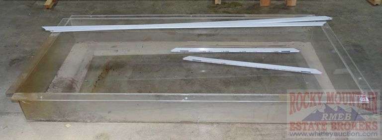 Lexan Tub. 8" x 75" x 39" - Rocky Mountain Estate Brokers Inc.